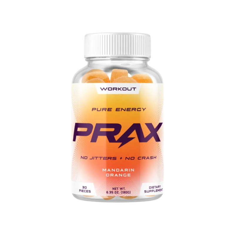 Prax - Workout Gummies - Mandarin Orange - StimWell